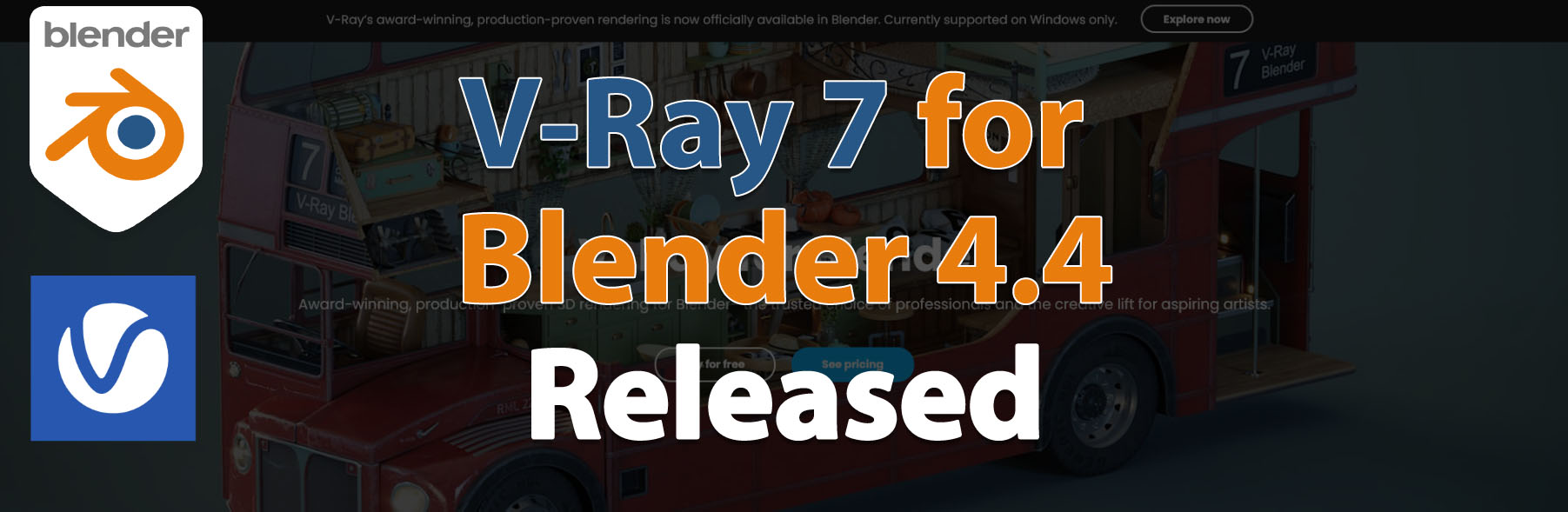 V-Ray 7 for Blender Released - LEARN 3D TUTORIALS